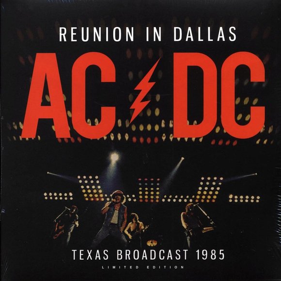 AC/DC | Media | Acdc Live At Reunion Arena 2lp Limited Edition Colored Vinyl Brand New | Poshmark